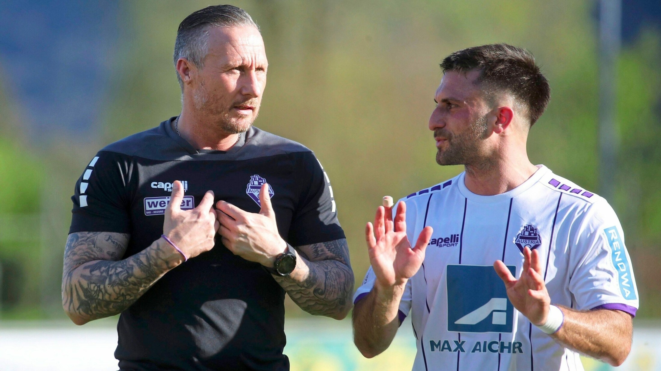 Bis Sommer 2026 - Austria Salzburg verlängert mit Trainer Schaider ...