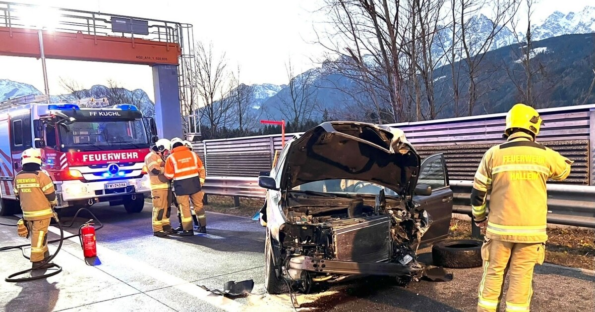Auf der Tauernautobahn - Zwei Verletzte bei Frontalcrash mit Geisterfahrer | krone.at