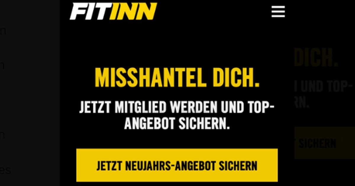 „Fitinn“ in der Kritik - Werbe-Eklat: „Misshantel dich“ für „solche Titten“ | krone.at