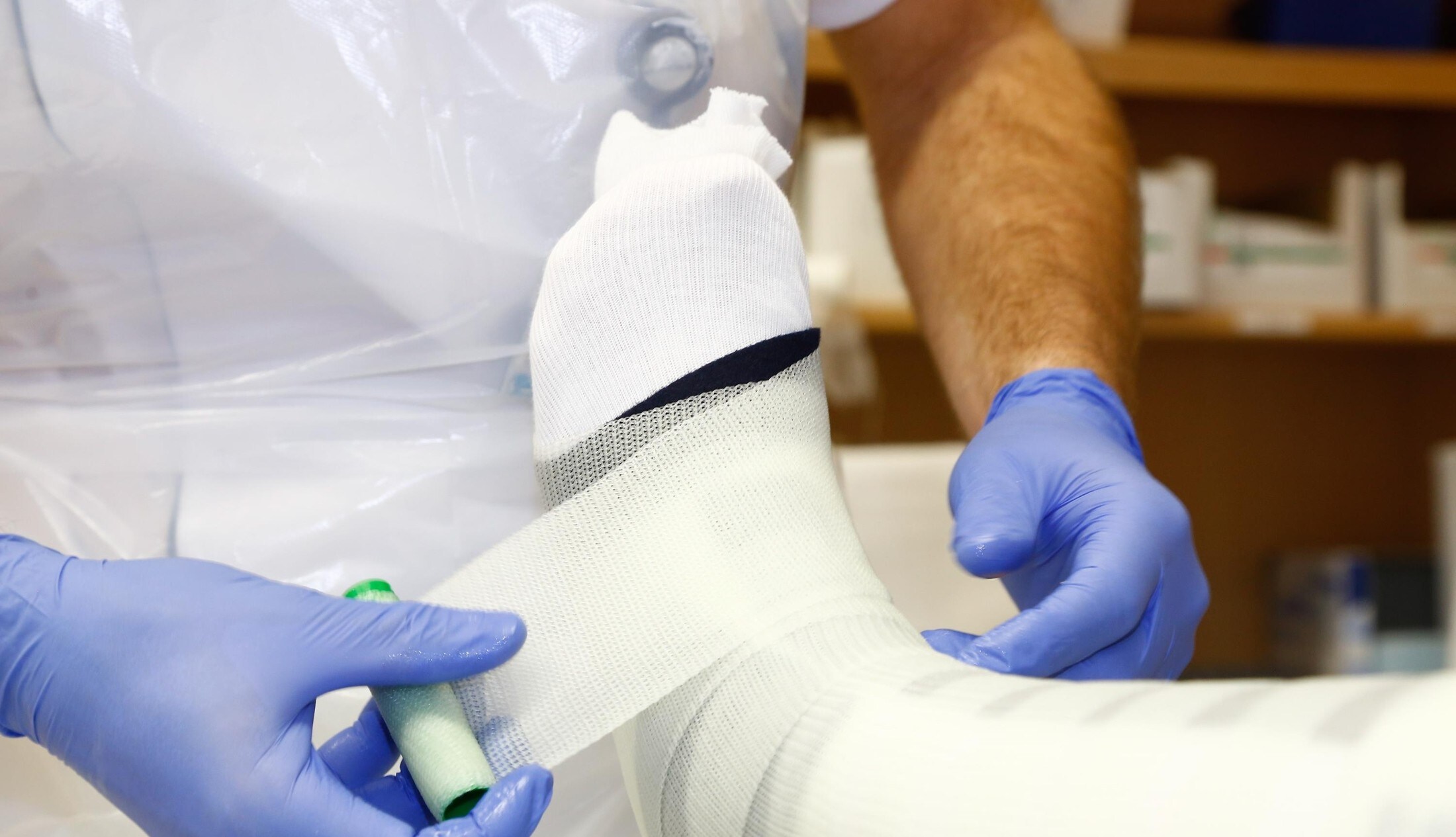 Klinik Oberwart - Hochbetrieb im Röntgen und neuer Gips-Rekord | krone.at