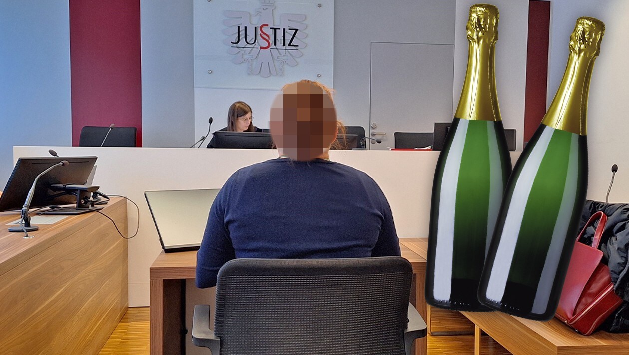 Polizisten verleumdet? - Alko-Lenkerin vermisste nach Unfall Sektflaschen | krone.at