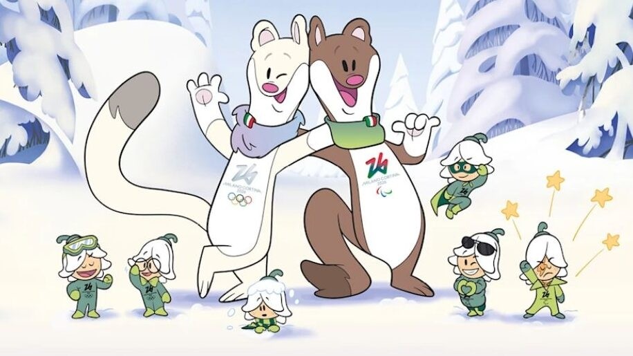 Olympia - Hermeline als Maskottchen für Winterspiele 2026 | krone.at