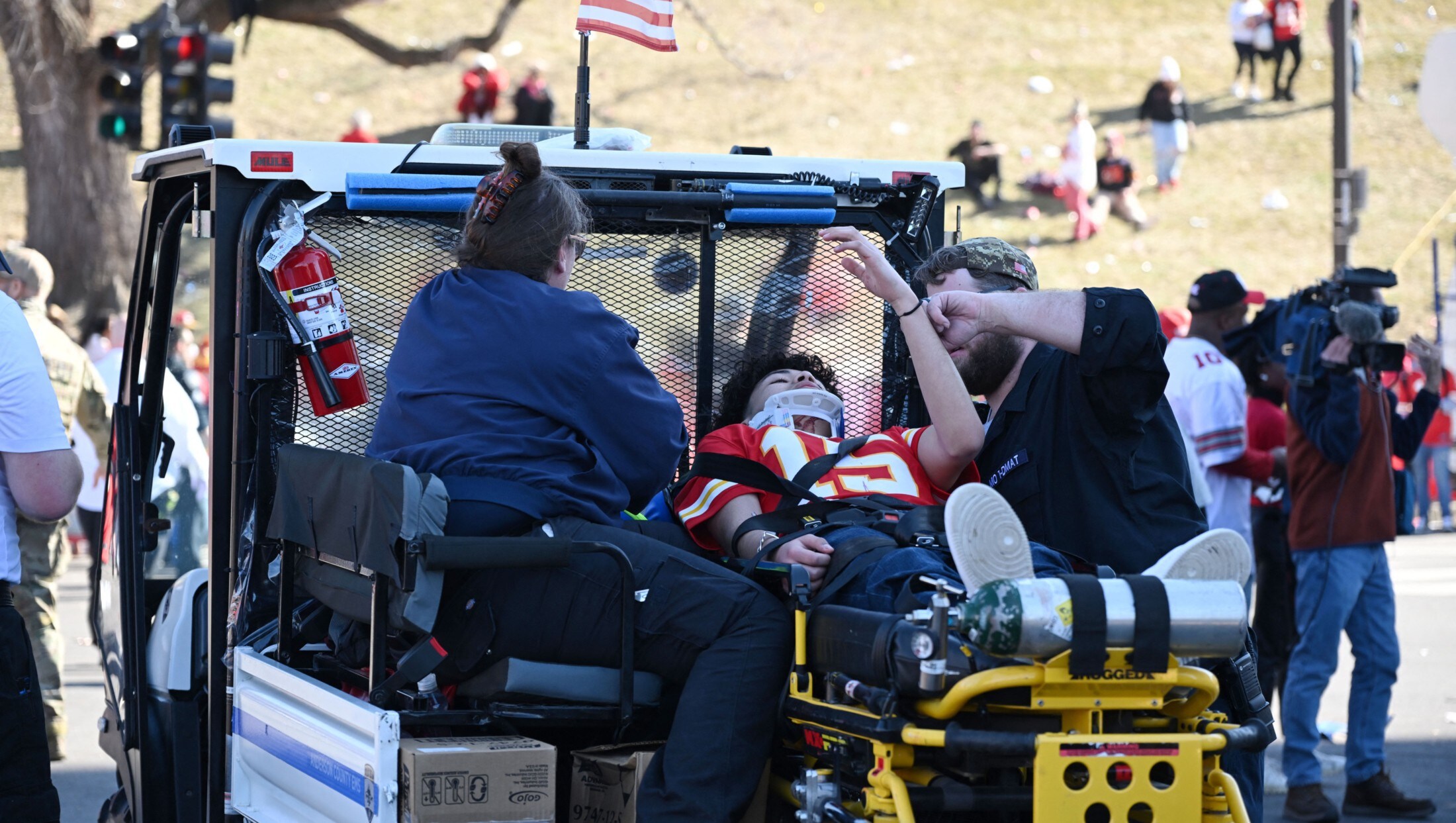 Panika v Kansas City - Střelba na průvodu při Super Bowlu v Kansas City ...