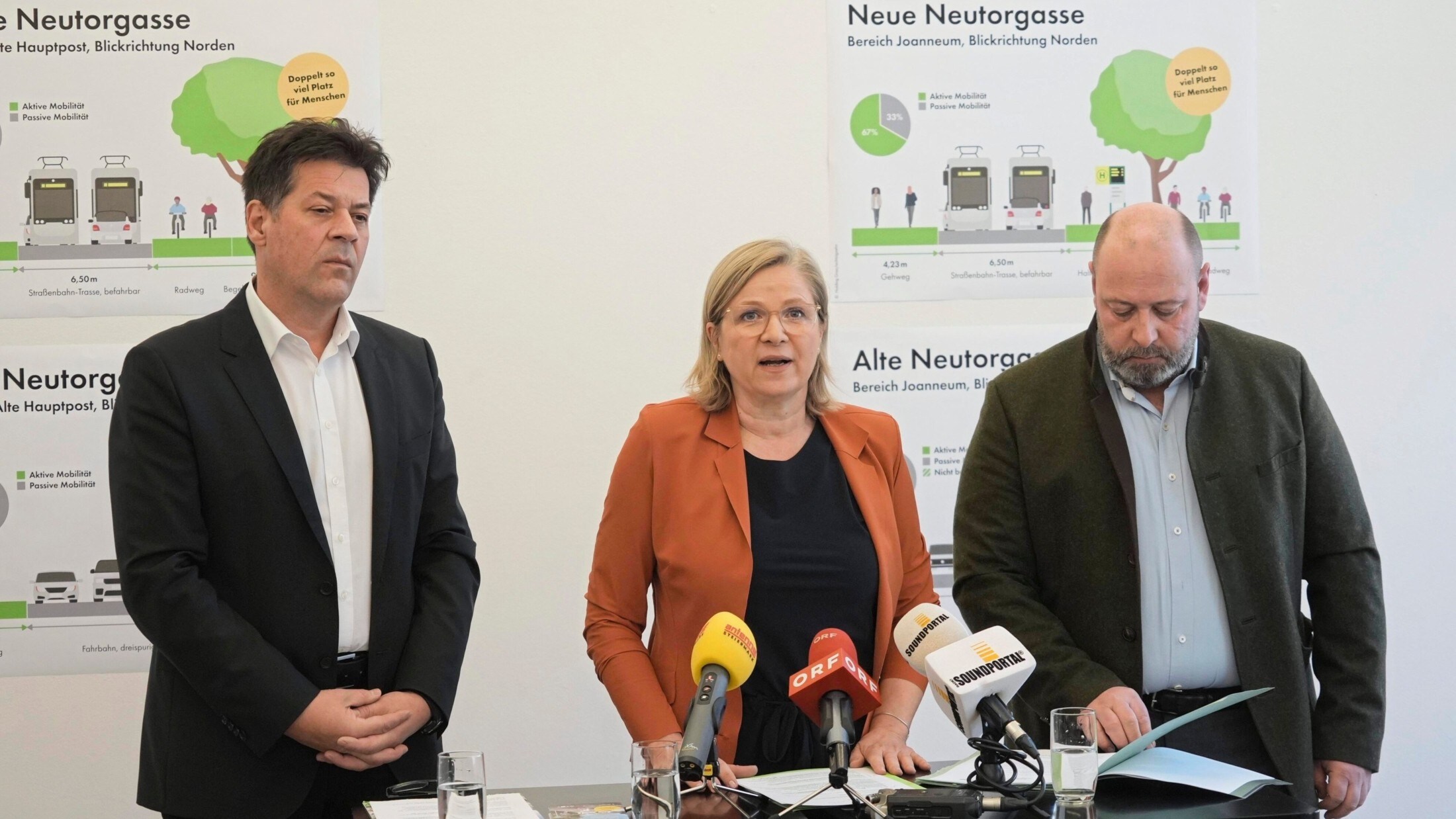 Baustelle in Graz - Aufatmen in Wirtschaft: Neutorgasse nicht autofrei ...