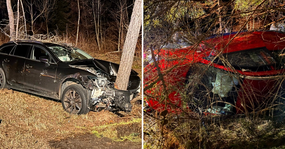 Fatal rear-end collision - Cars collided: rollover, head-on collision ...