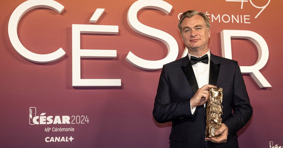 French Oscars - Honorary César for cult director Christopher Nolan ...