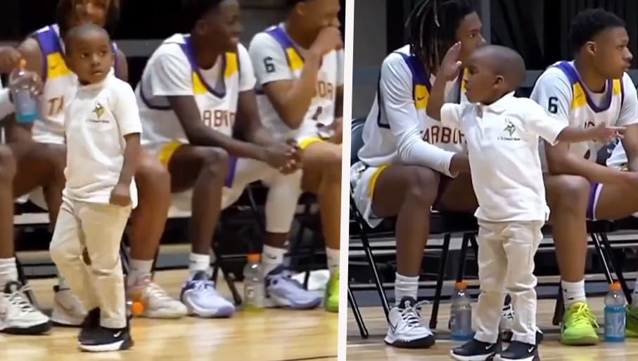 Geht im Netz viral - Vierjähriger Trainer stiehlt allen die Show | krone.at