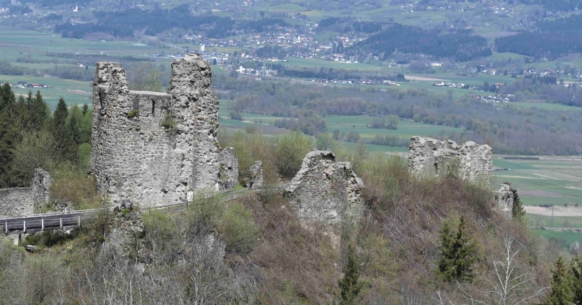 Using laser scans - Newly discovered: Carinthia’s largest castle | krone.at
