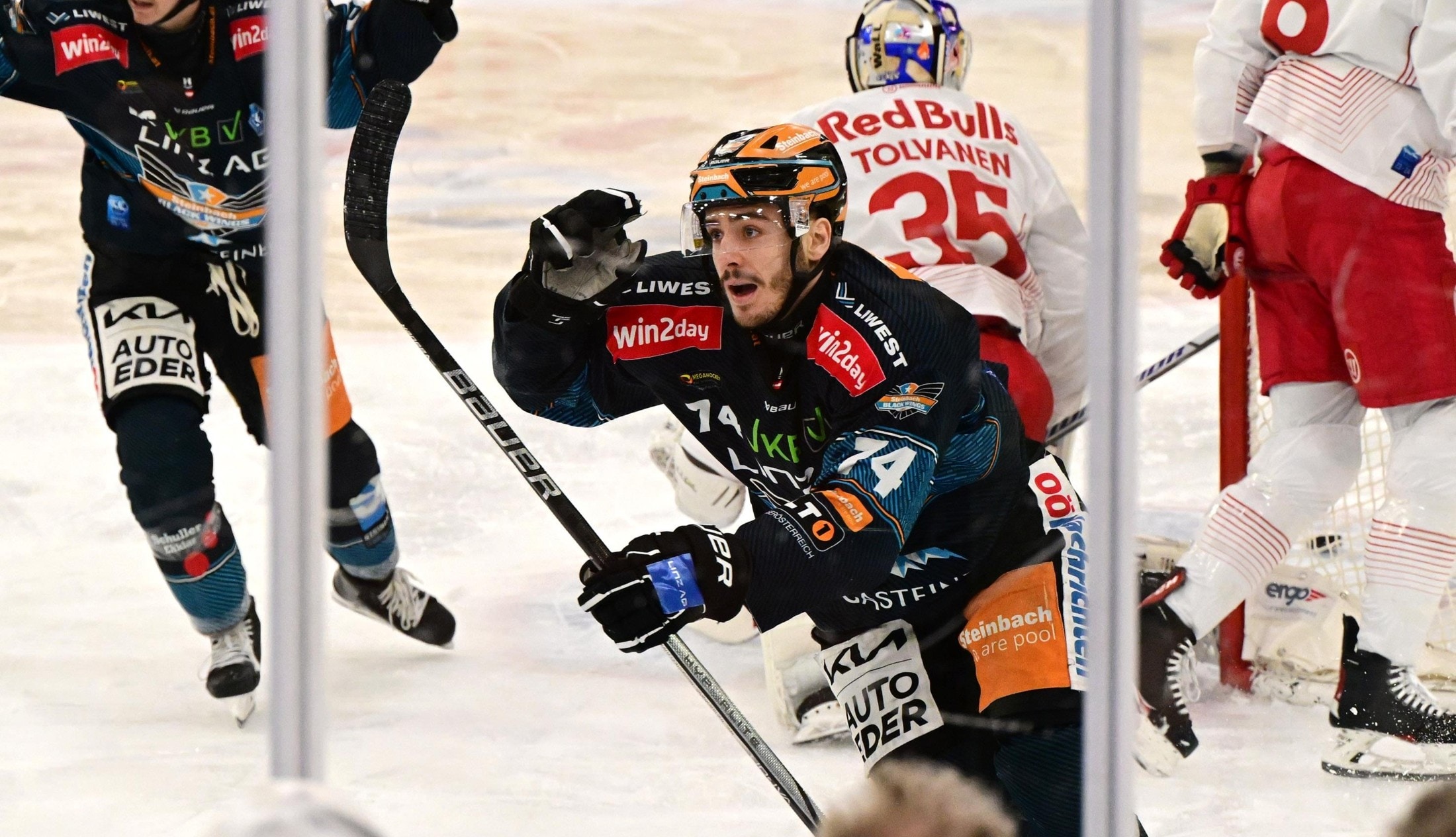 Spiel 2 gegen Red Bull - 7-Sekunden-Schock stoppte Black Wings nicht ...