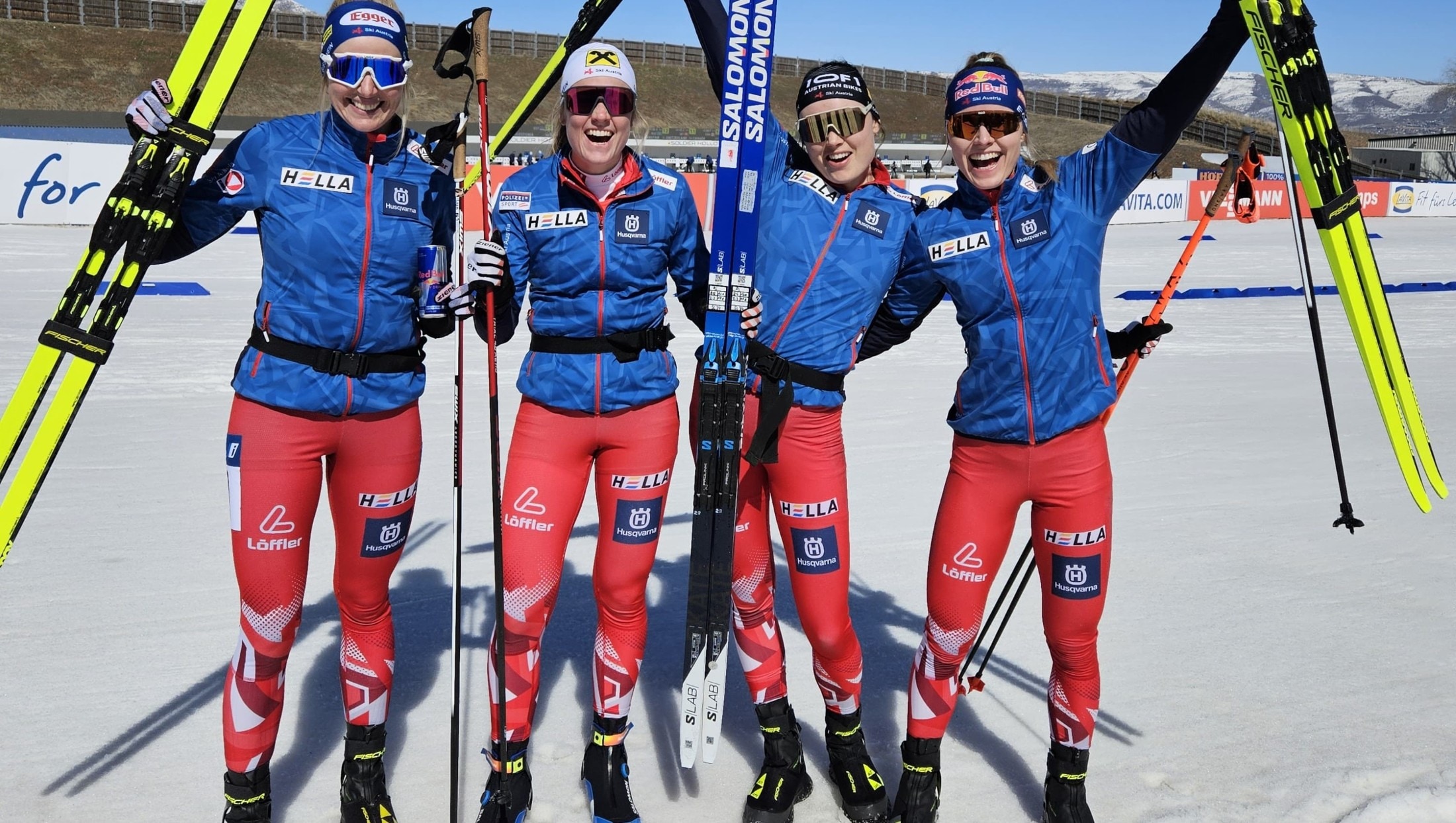 Biathlon - Österreichs Damen in Staffel so gut wie noch nie | krone.at