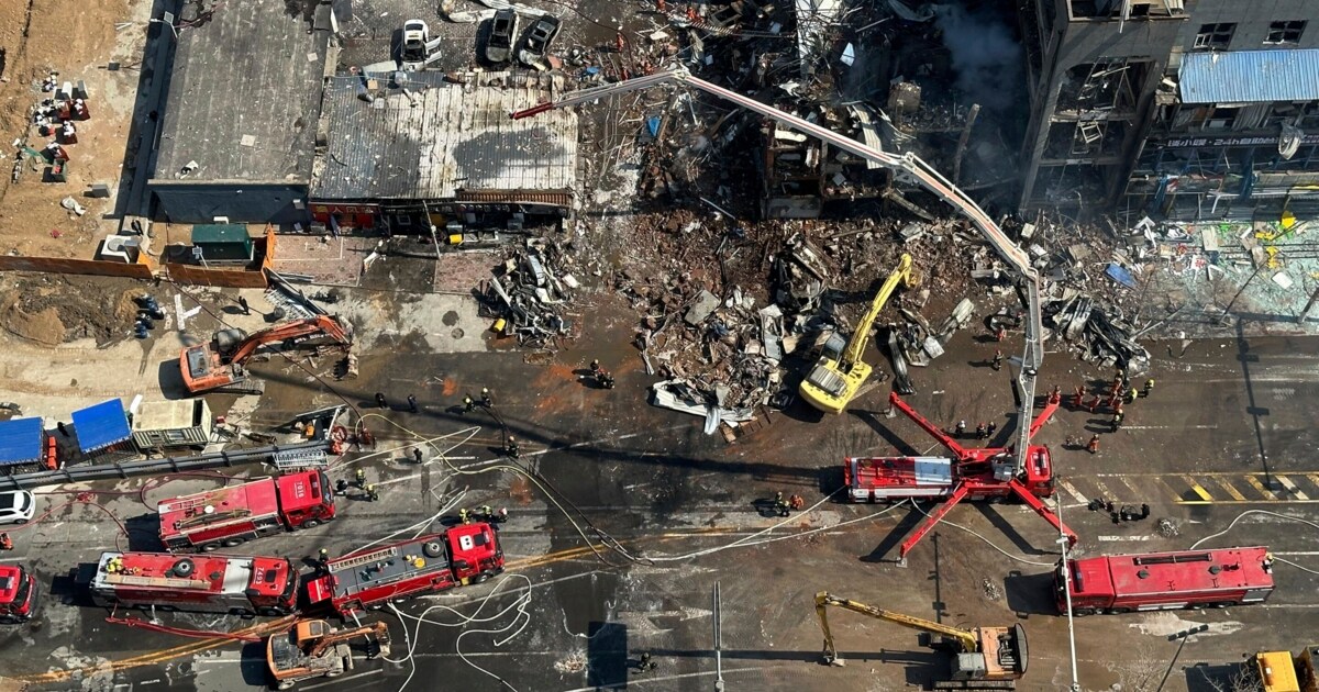 Unfall in Restaurant - Heftige Explosion in China: Mindestens ein Toter ...