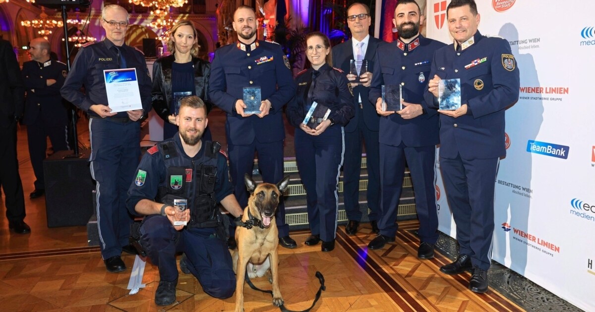 "Oscars" of the executive branch - Vienna’s best police officers ...