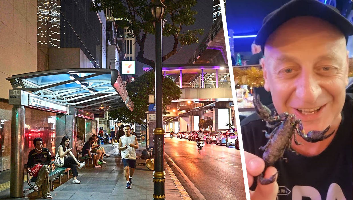 Antes del exitoso programa - Poier en Tailandia: entre escorpiones y ...