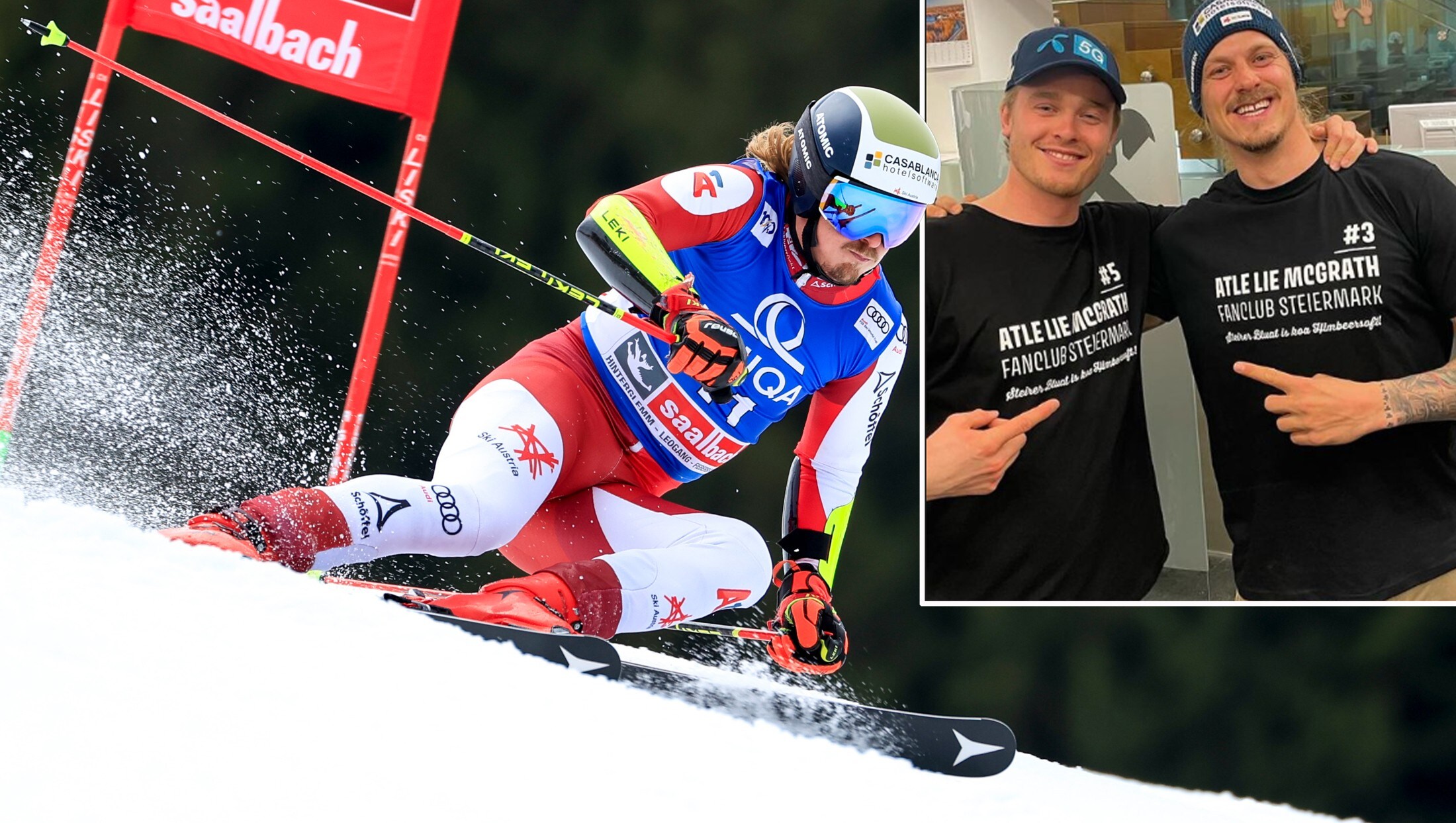 Kongeniales Ski-Duo - Manuel Feller tritt Fanclub von Konkurrenten bei ...
