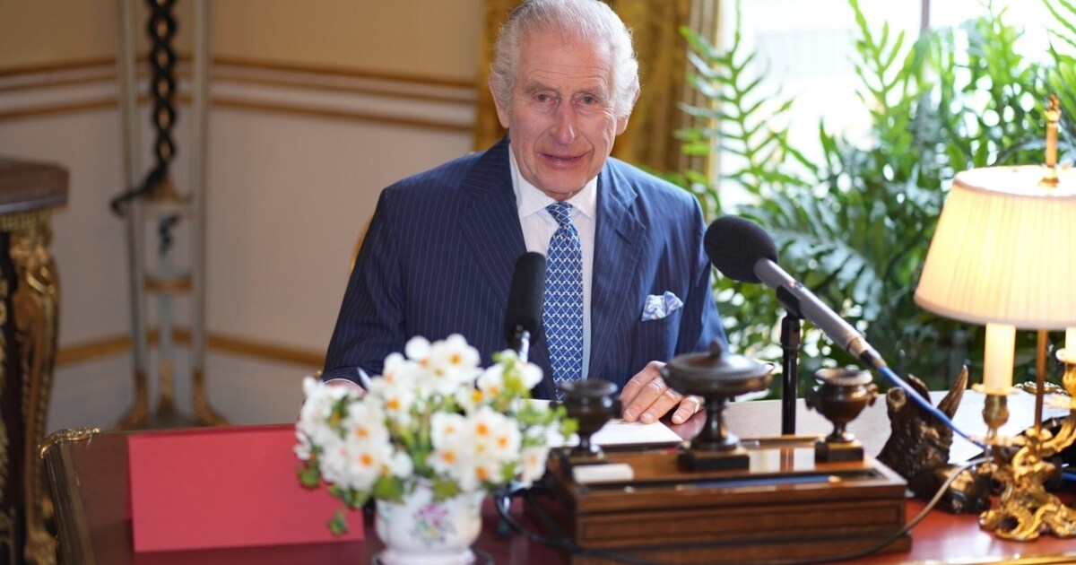 „In Zeiten der Not“ - Oster-Botschaft: König Charles mahnt zu Hilfe ...