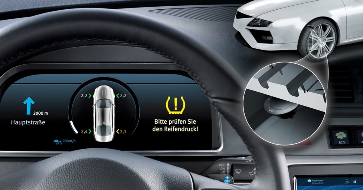 Zwei Methoden - Wie funktioniert die On-board-Reifendruckkontrolle ...