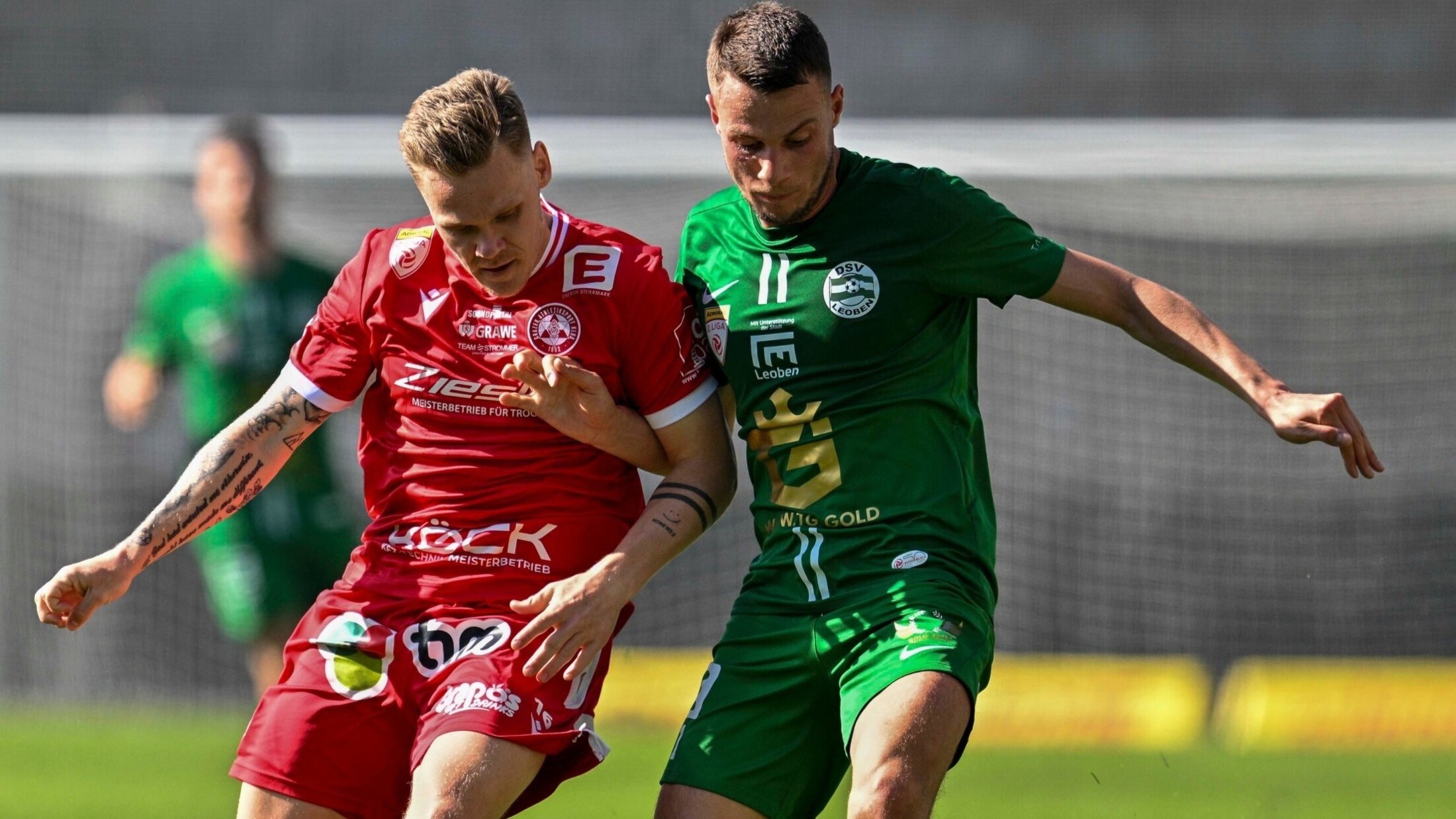 2nd League - 22nd round - 1:1 between GAK and DSV Leoben in the final ...