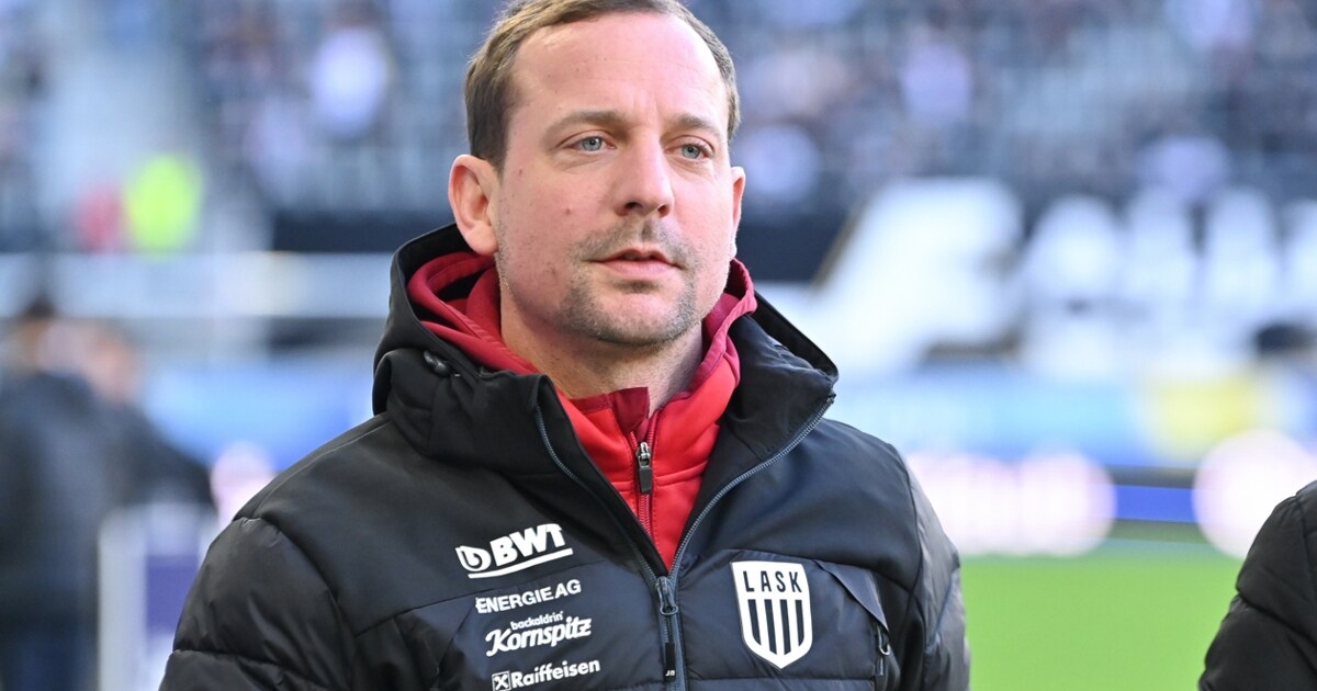 Ritscher übernimmt - Paukenschlag! Sageder muss als LASK-Trainer gehen ...