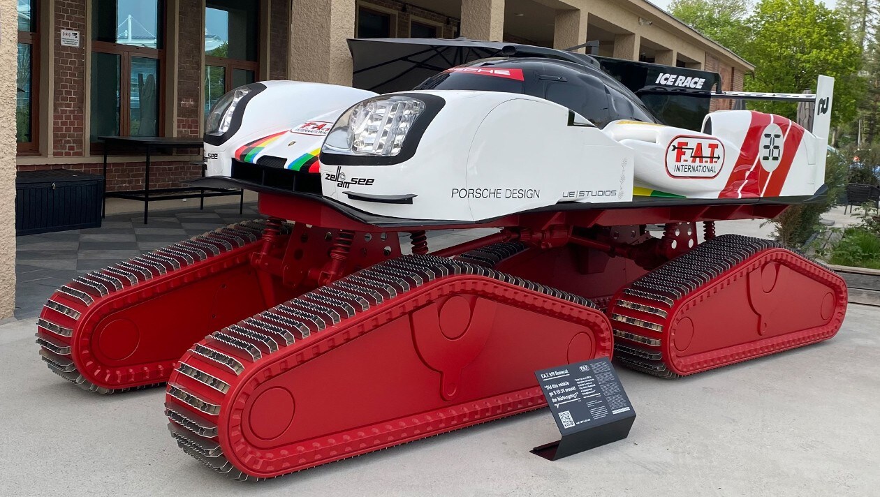Caterpillar - 919 Snowcat: The secret of the tracked Porsche | krone.at