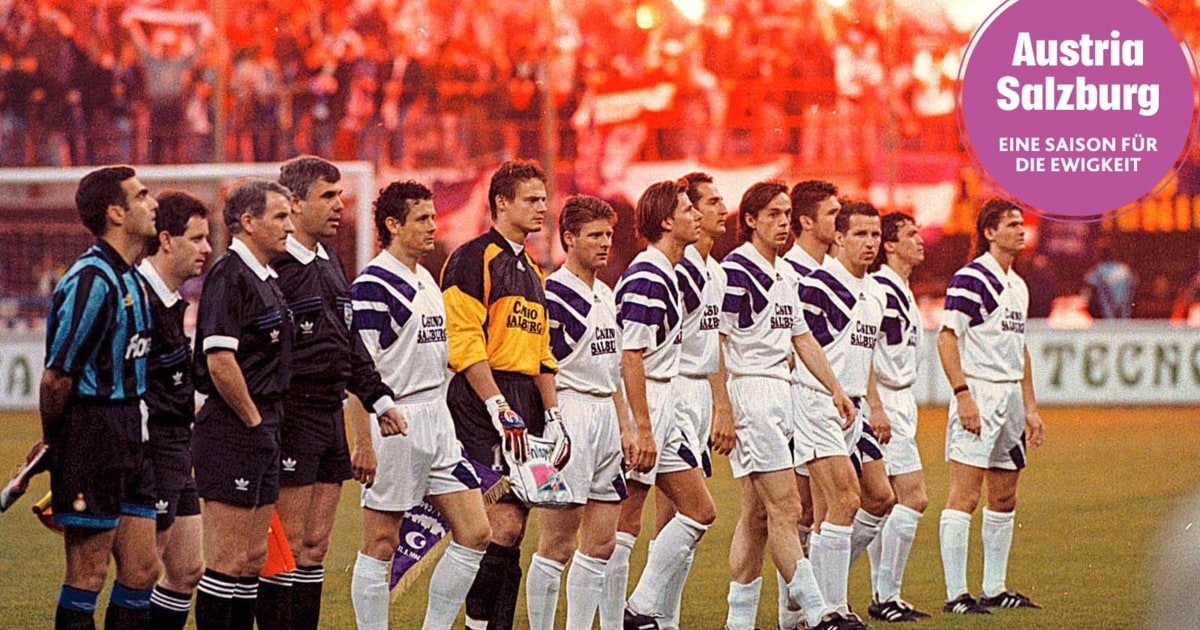 "Krone" series - Salzburg conquers Europe – all beginnings were ...