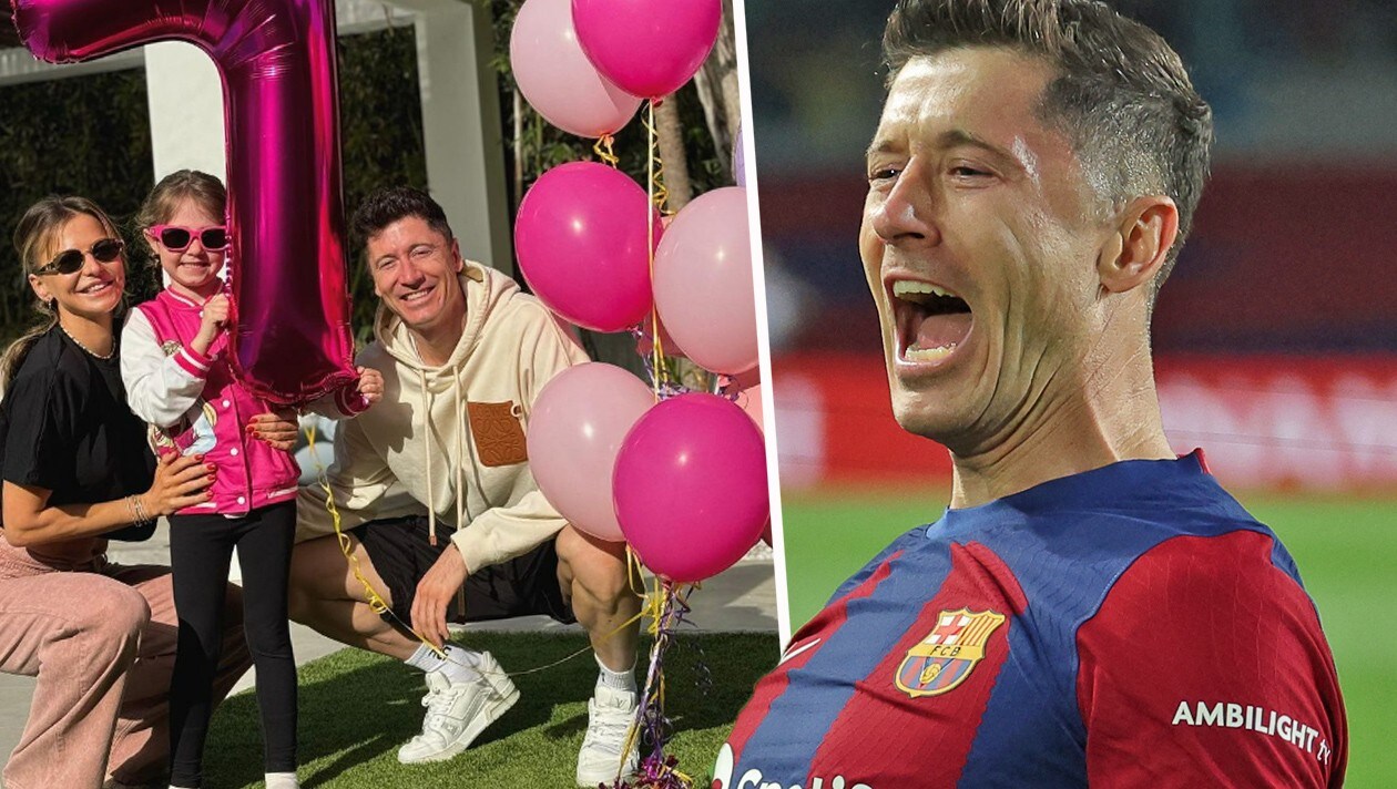 Family idyll - The Lewandowskis have reason to celebrate | krone.at