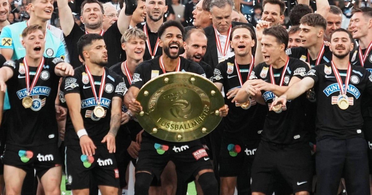 Double ist perfekt - Sturm Graz gewinnt Liga-Showdown und ist Meister ...