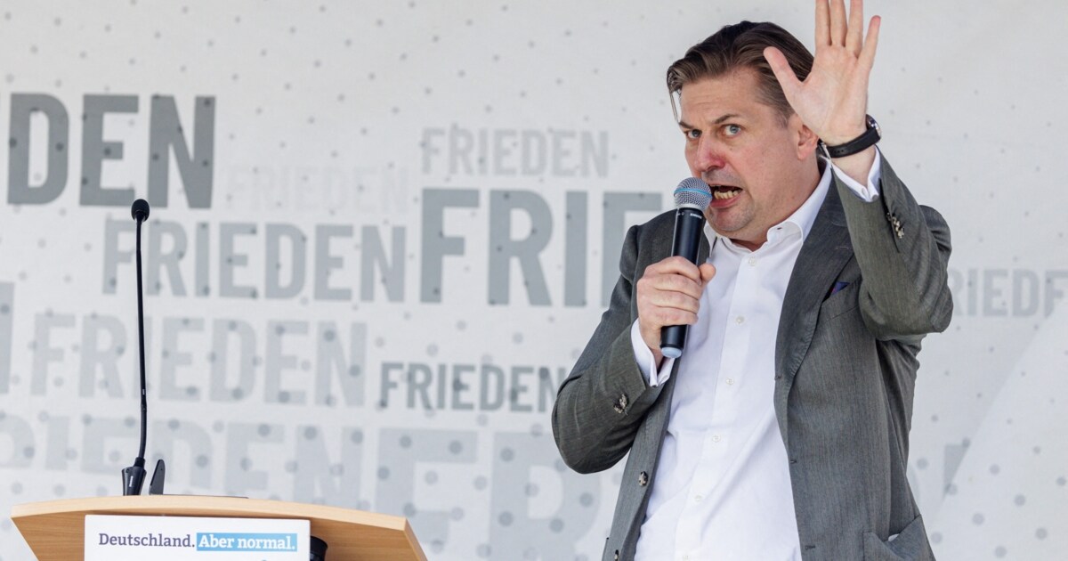 Pressure from France - AfD: appearance ban for its own lead candidate ...