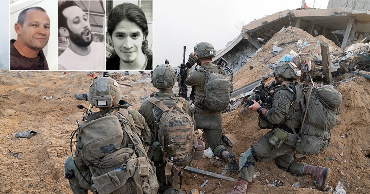 Murdered in October - Bodies of three hostages found in the Gaza Strip ...