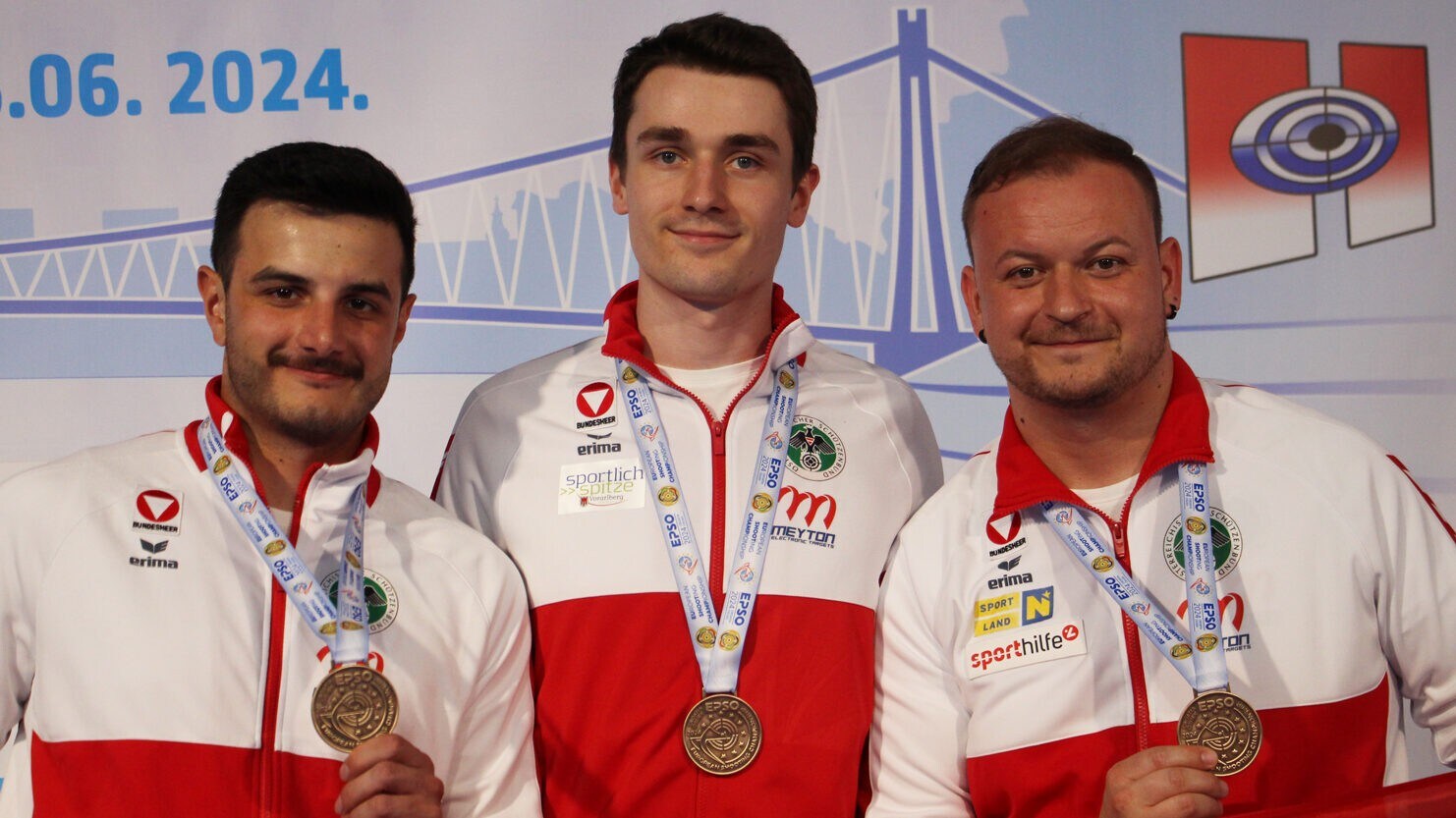 With a small flaw - Shooting: European Championship bronze for Austria ...