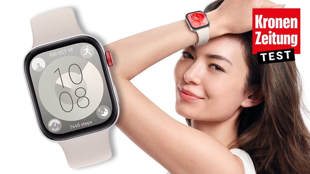 Huawei wearable - Watch Fit 3: Square, practical, good too? | krone.at