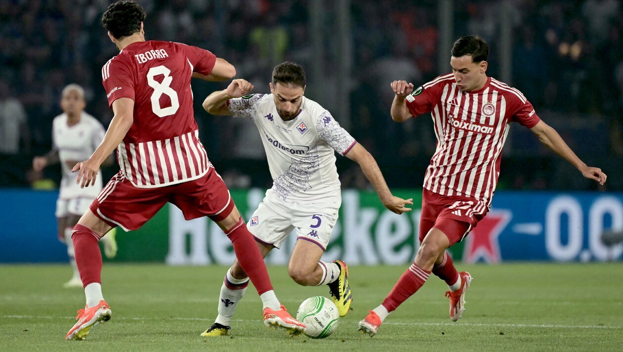 Final against Florence - Final! Olympiakos against Fiorentina from 9pm ...