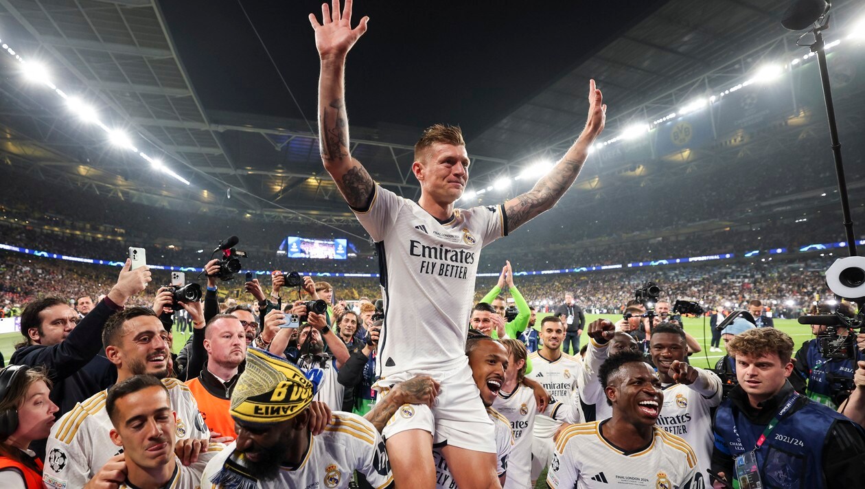 Sixth CL triumph - Kroos on his farewell: “Means an incredible amount ...