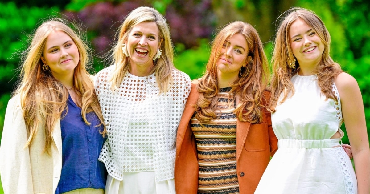 Édes nyári megjelenés - Maxima királynő megmutatja három ...