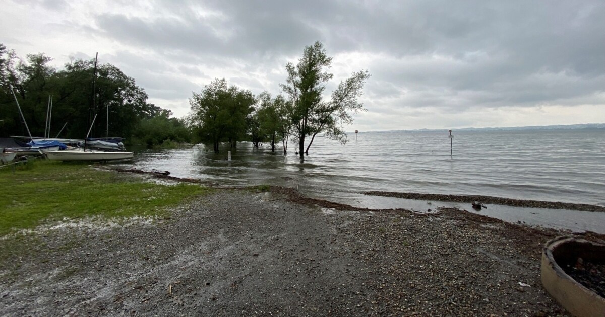 Flood situation - Lake Constance: water level rises, but no cause for ...