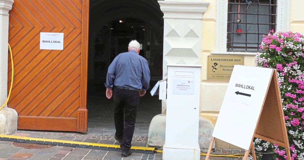 EU election results - Burgenland: SPÖ in the lead, FPÖ makes strong ...