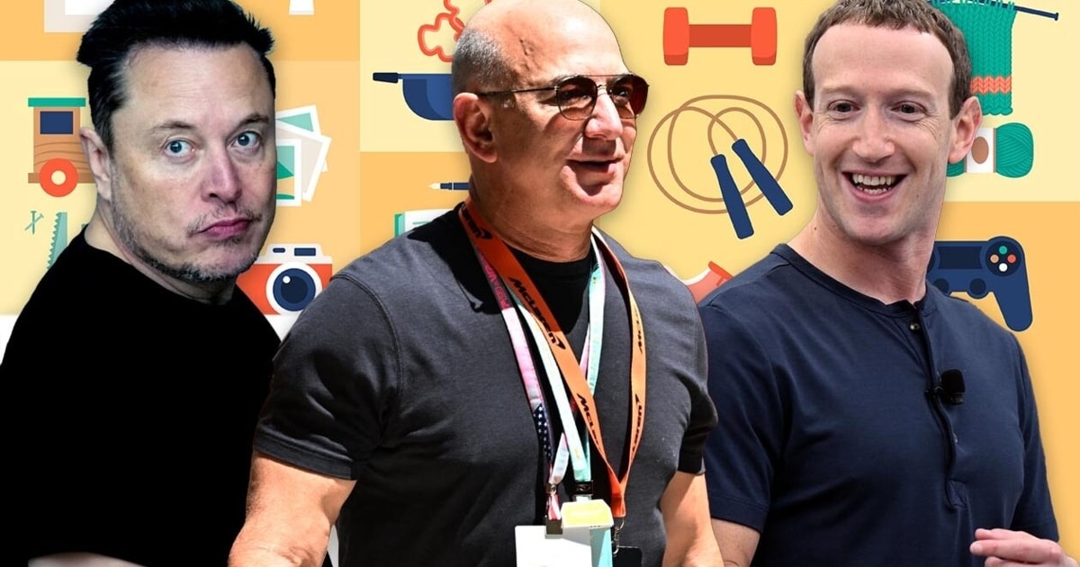 Musk, Bezos und Co. - Die (außer)gewöhnlichen Hobbys der Tech-Mogule ...