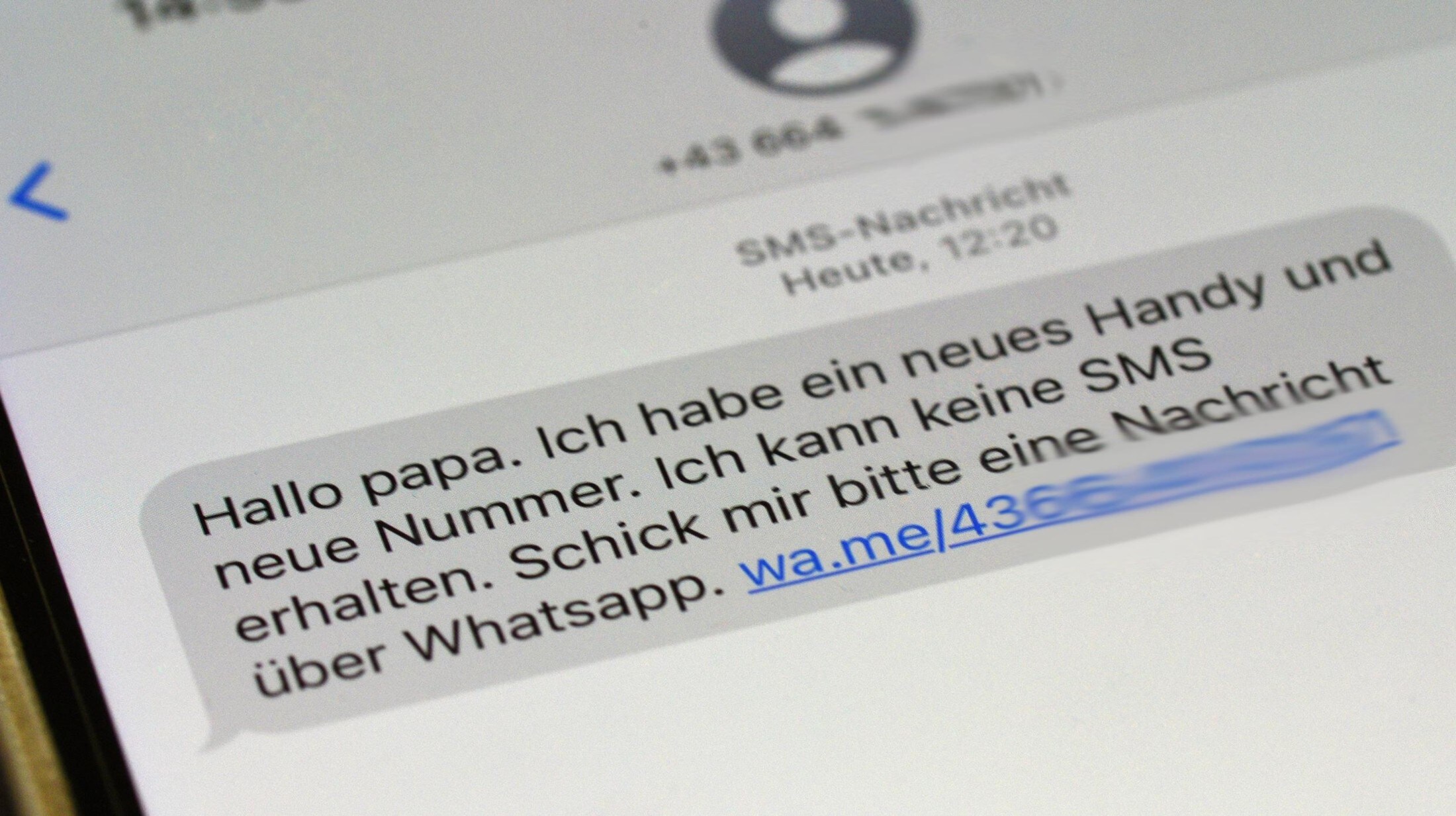 "Krone" self-test - Why fake children demand photos as well as money ...