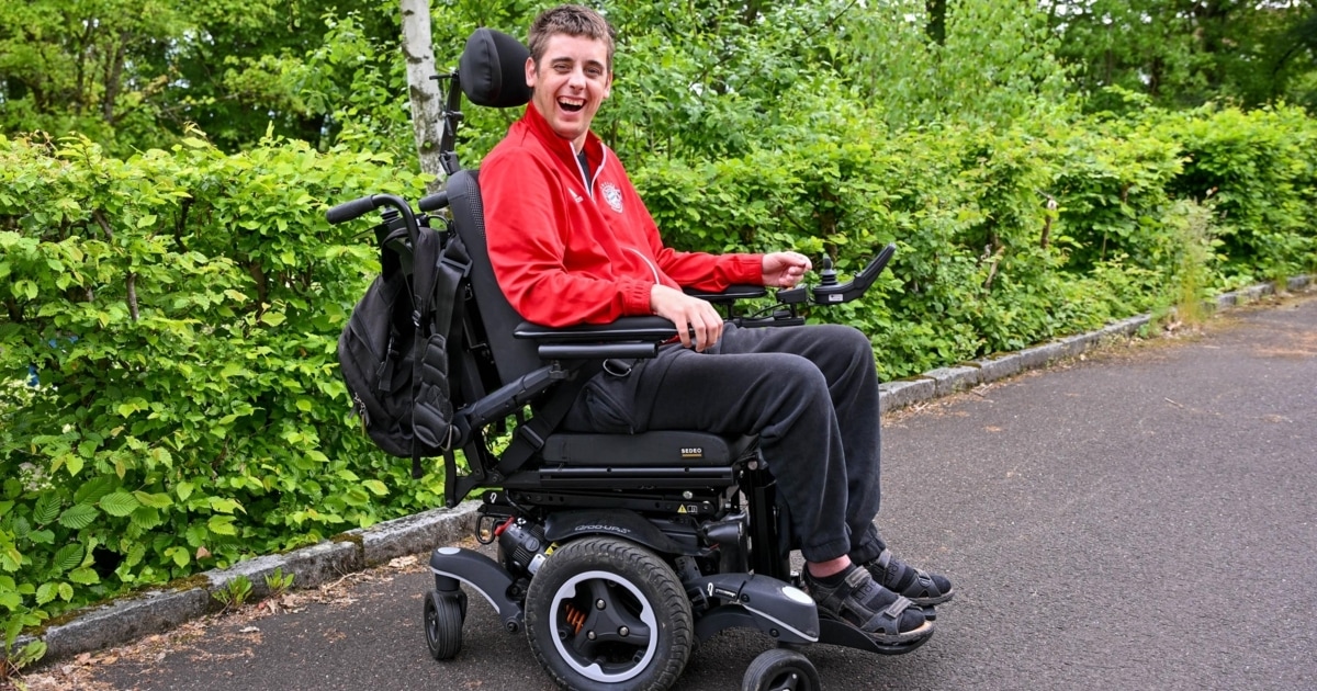 "Krone" readers helped - Electric wheelchair gives Patrick a new zest ...