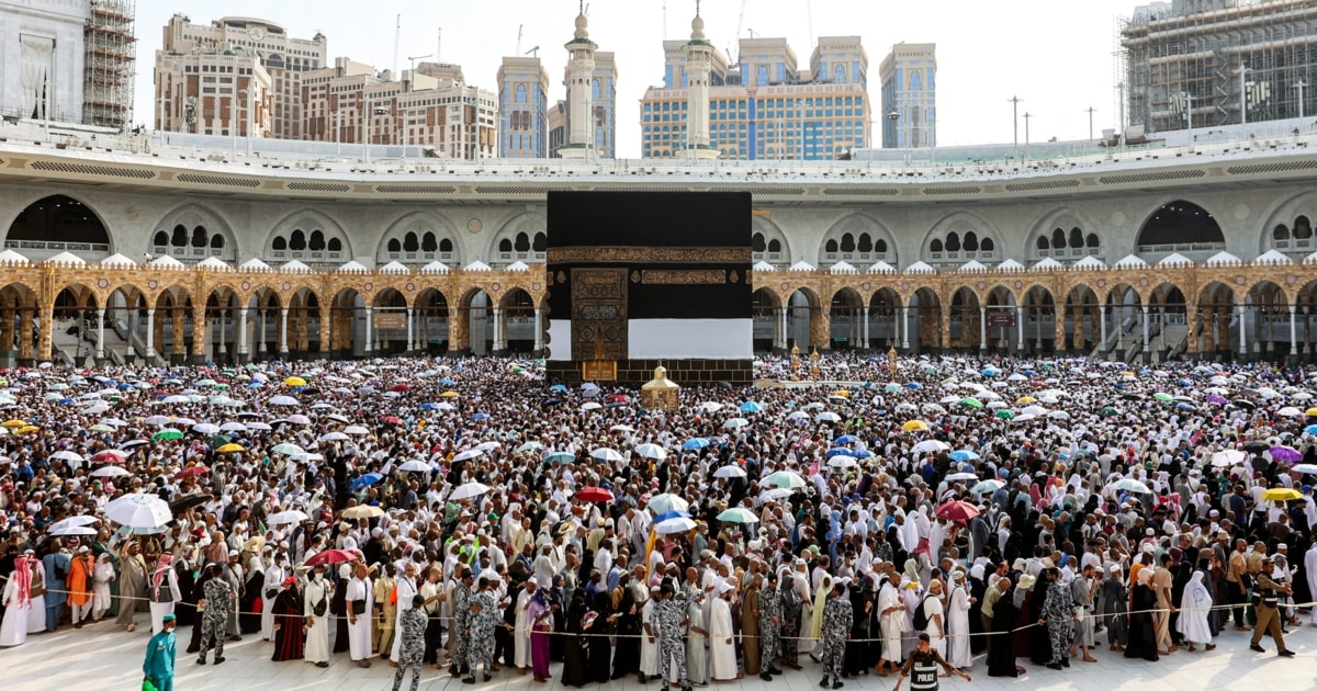 Zahlreiche Maßnahmen - Muslimische Pilgerfahrt Hadsch beginnt in Mekka ...