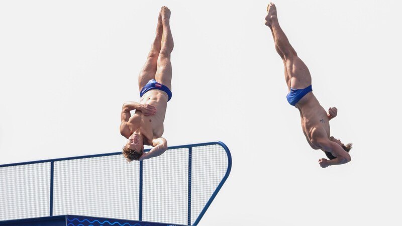 Wasserspringen - Sensation! Knoll/Lotfi bejubeln EM-Goldmedaille | krone.at