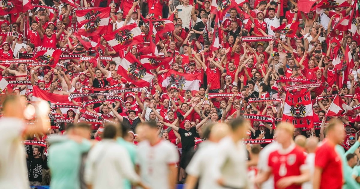 Shortly before the end of the match - Fuss over fan banner: ÖFB “very ...