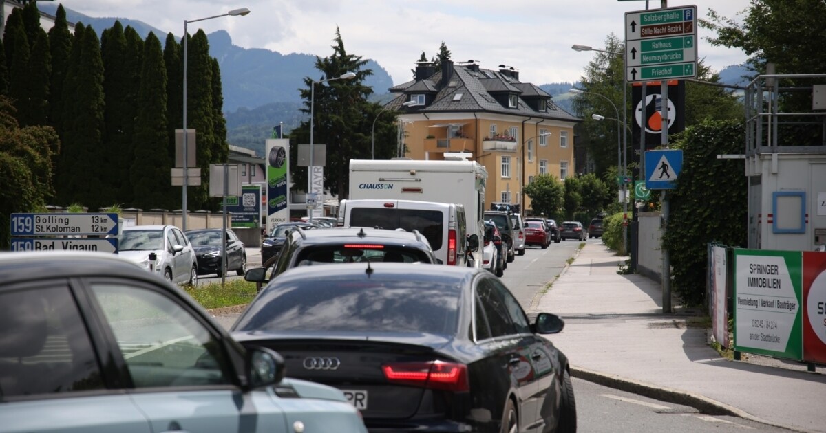 Traffic jam on the A10 - The Tennengau trembles before the next ...