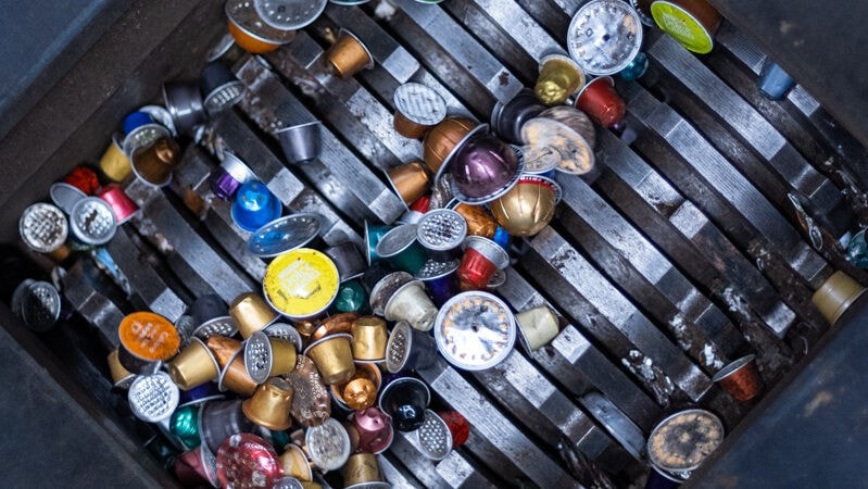 Recycling project - Where old coffee capsules get a new lease of life ...