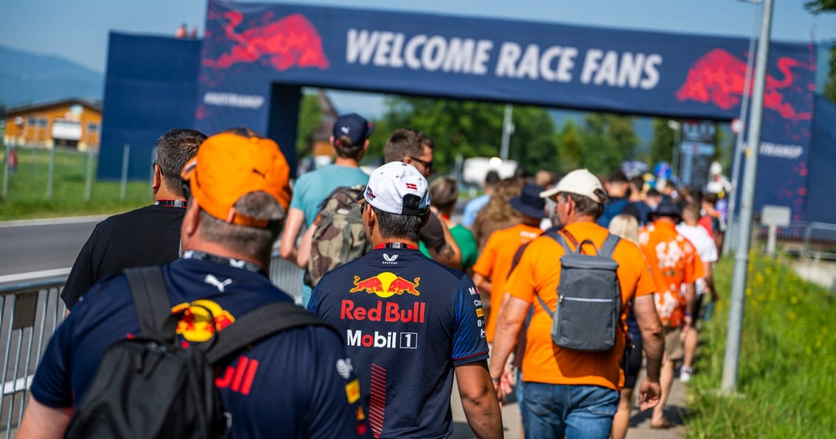 Excitement in Spielberg - Stormed the track: three people arrested ...