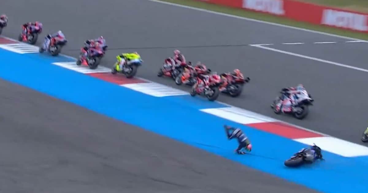 Scare for Rins - MotoGP: Wild crash after just a few seconds | krone.at