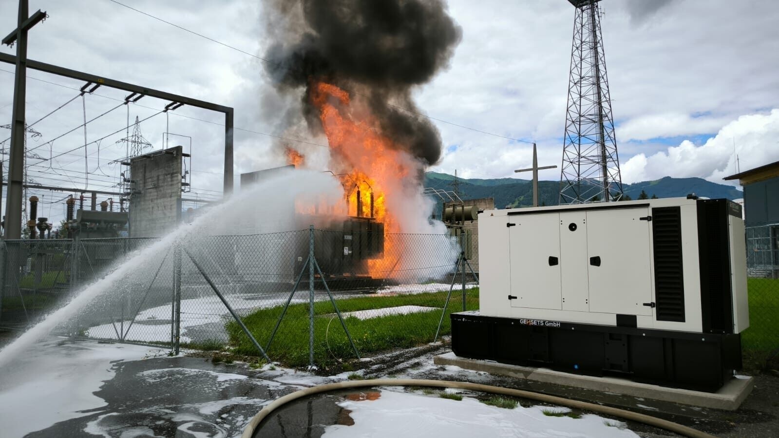 Fire department extinguished - Transformer fire in Pinzgau leads to ...