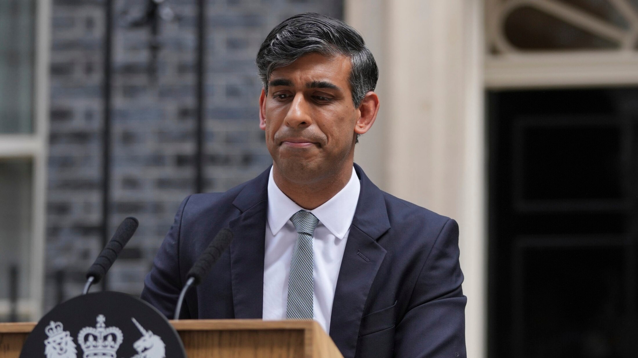Historic defeat - Election debacle: Sunak steps down as Tory leader ...