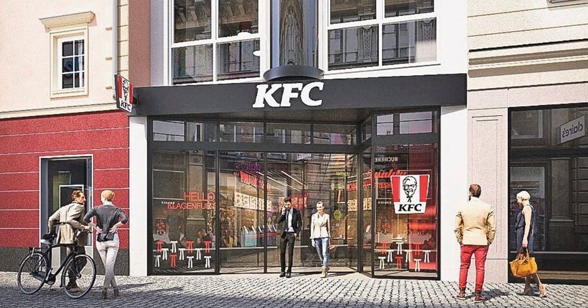 Fast Food-Kette - KFC öffnet in Klagenfurter Haus aus Jugendstilzeit ...
