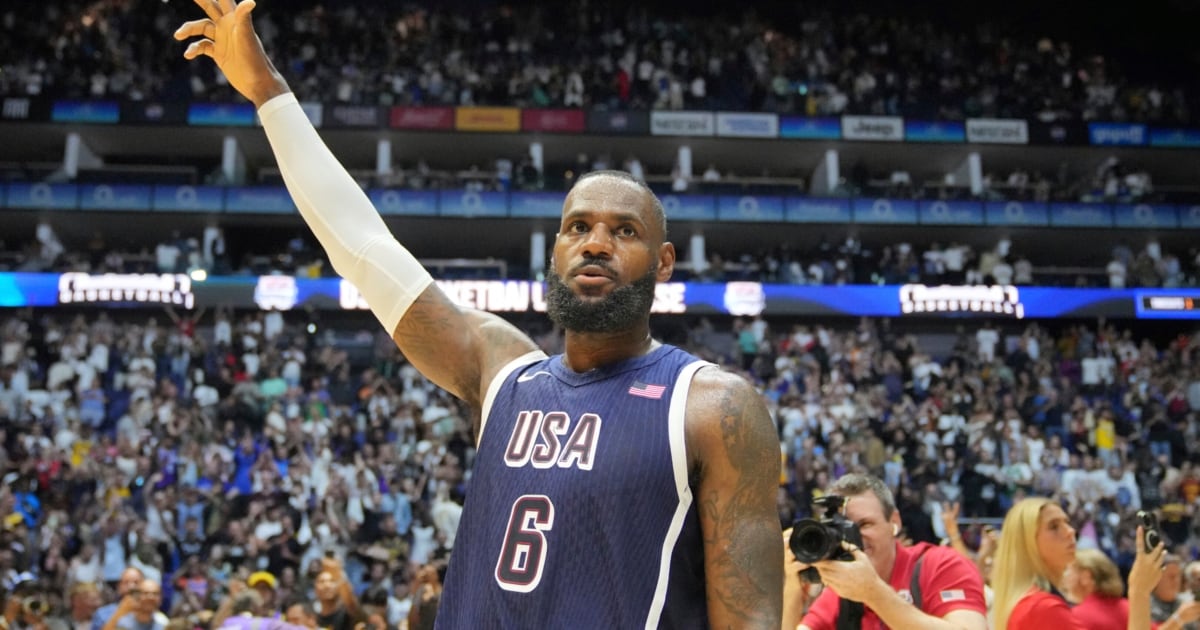 "Incredible honor" - NBA star LeBron James to carry USA flag at the ...