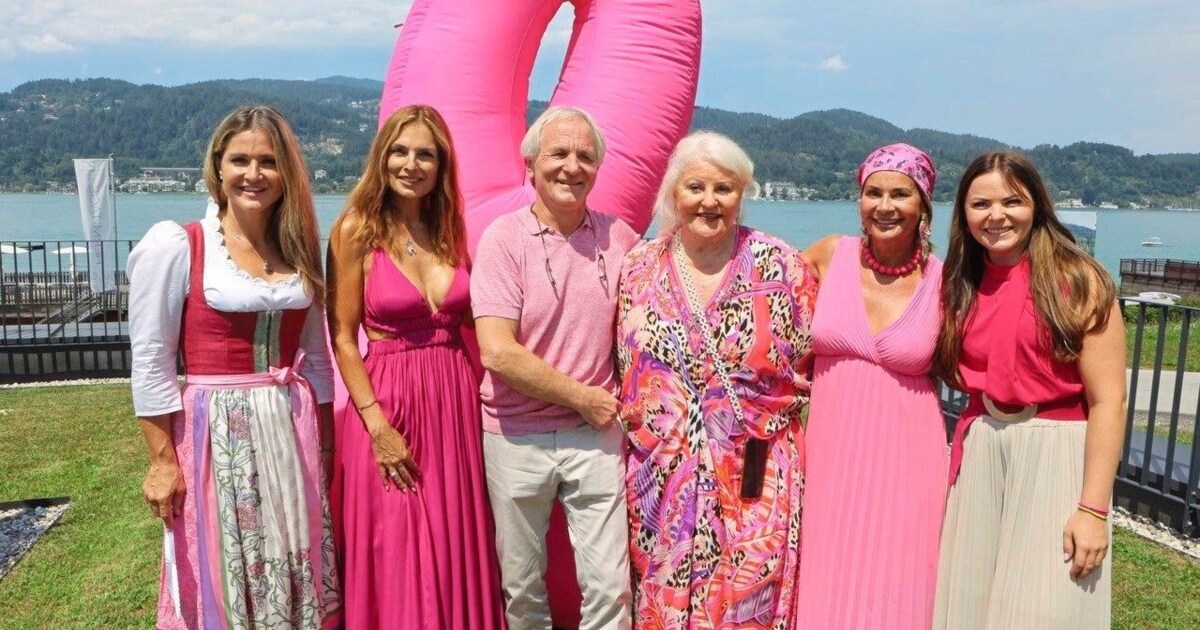 Pink Ribbon Brunch - Dressed in pink to fight breast cancer | krone.at